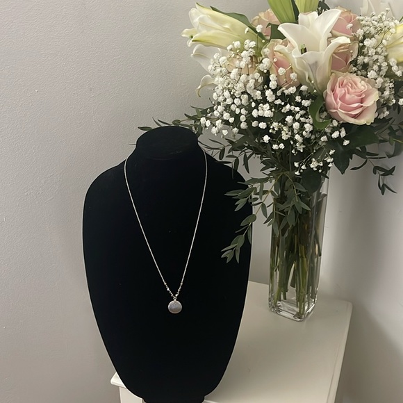 J. Jill | Jewelry | J Jill Silver Coin Necklace | Poshmark